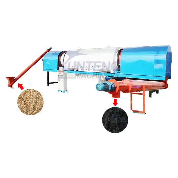Buy Pecan Shell Hazelnut Shell Coconut Shell Continuous Carbonization Furnace, Rice Husk And ...