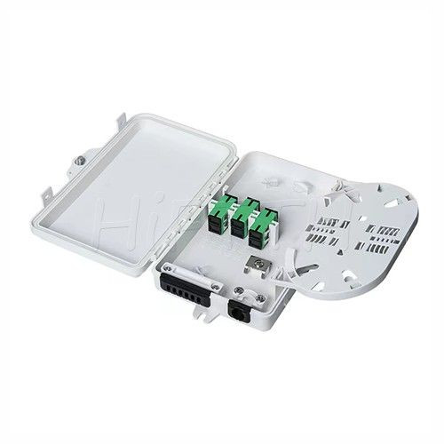 Buy 2-core / 4-core / 6-core Fiber Optic Terminal Box For Last Mile Of ...