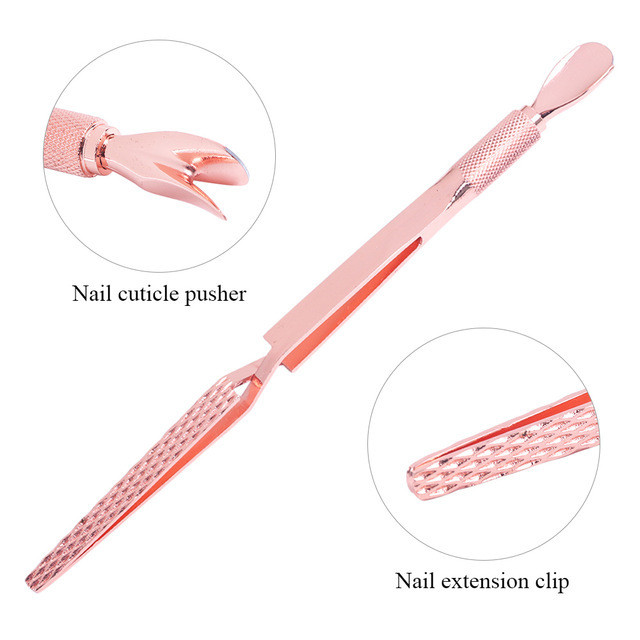 Buy Acrylic Nail Pincher Cuticle Pusher Pinching Pinch Clamp Tool C ...