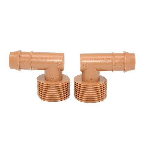 Buy Agriculture Npt Drip Irrigation Tee T Barbed Tube Connector Hose ...