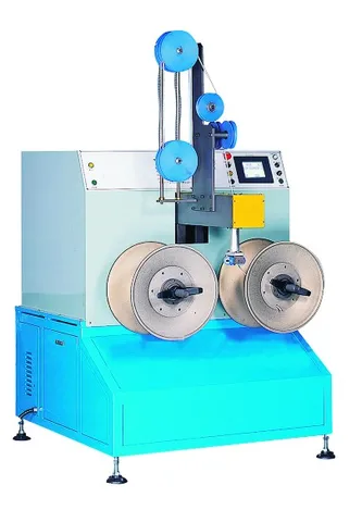 Buy Automatic Double-heads Horizontal Coiling Machine For Cable ...