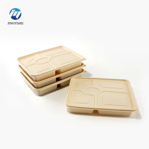 Buy Bento Pp Plastic Lunch Boxes Disposable Plastic Takeaway Boxes Safe ...