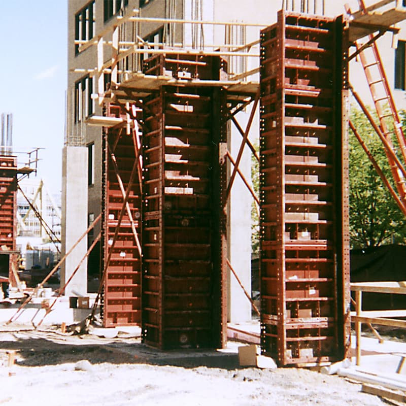 Buy Building Construction Steel Rammed Earth Formwork Circular Concrete ...