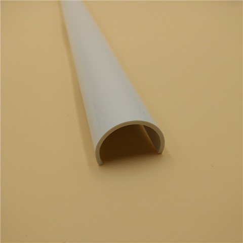 Buy Custom Plastic Pvc Half Round Tube Cover from Coim (Xiamen) Plastic ...