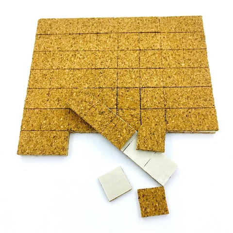 Buy Customizable 1mm/2mm/3mm Thickness Adhesive Cork Pads With ...