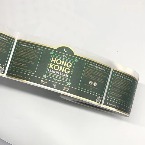 Buy Customized Private Self-adhesive Waterproof Cmyk Printing Glossy ...