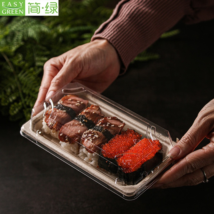 Buy Easy Green Wholesale Japanese Sashimi Container Corn Starch ...
