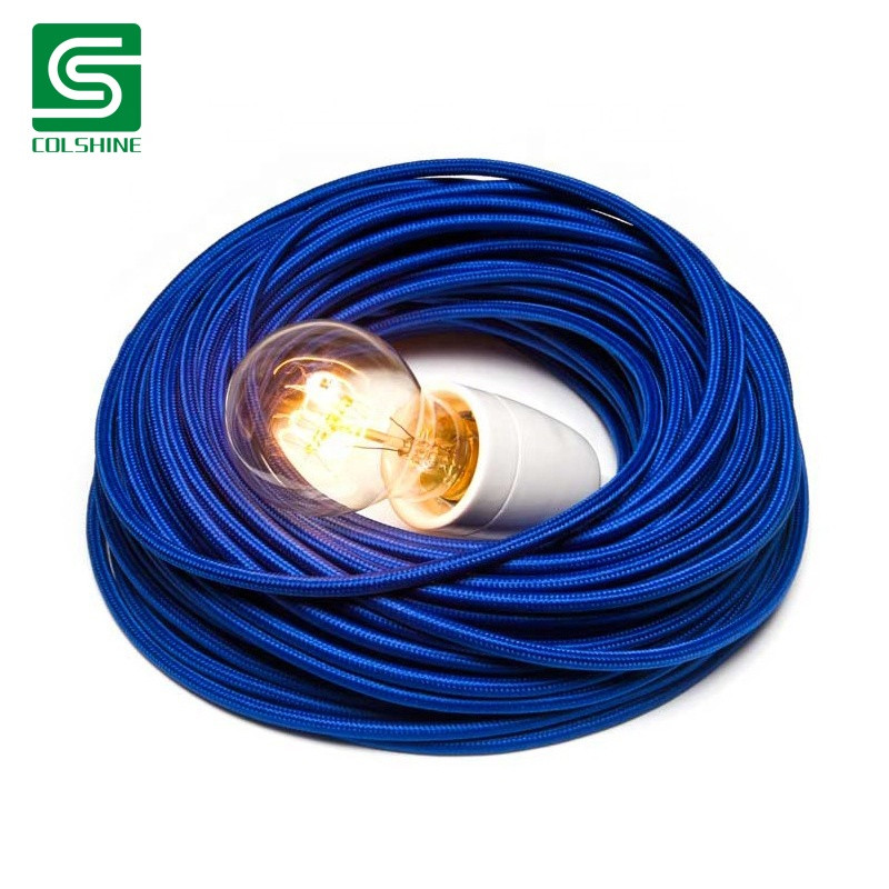 Buy Edison Textile Cable Fabric Wire Chandelier Pendant Lamp Wires ...