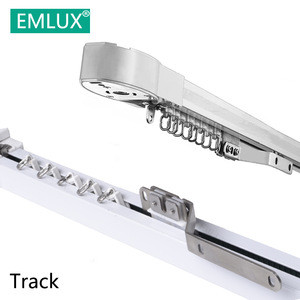 Buy Electric Ripple Fold Track System, Electric Ripple Fold Curtain ...