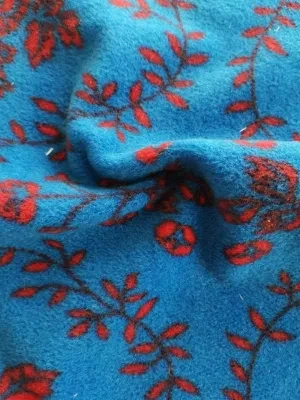 Buy Facotry Custom Printed Two Side Brush Fleece Fabric 100% Polyester ...