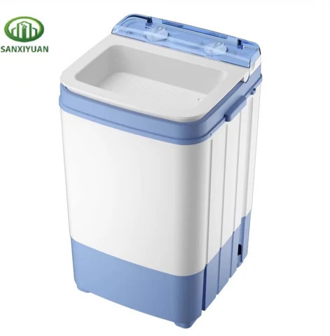 Buy Family Small Semi Automatic Washing Machine Single Tube Top Loader ...