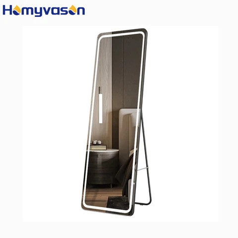 Buy Frameless Wall Mounted Full Length Body Floor Led Mirror Bedroom ...