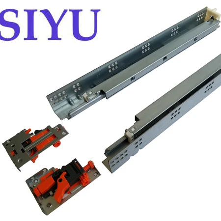 Buy Furniture Full Extension Soft Close Undermount Drawer Slides 3d ...