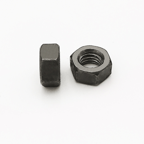 Buy Grade 8 Hex Nut M10 High Tensile Din934 Black Carbon Steel Zinc ...