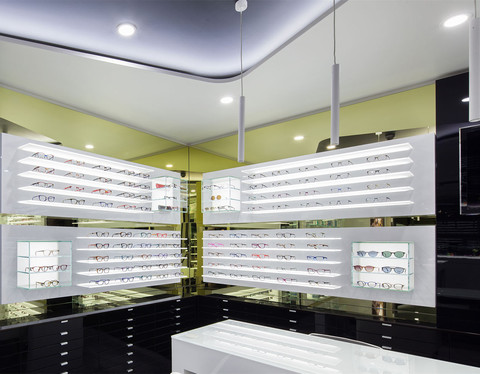 Buy High End Optical Shop Fitting Store Fixtures Optical Display ...