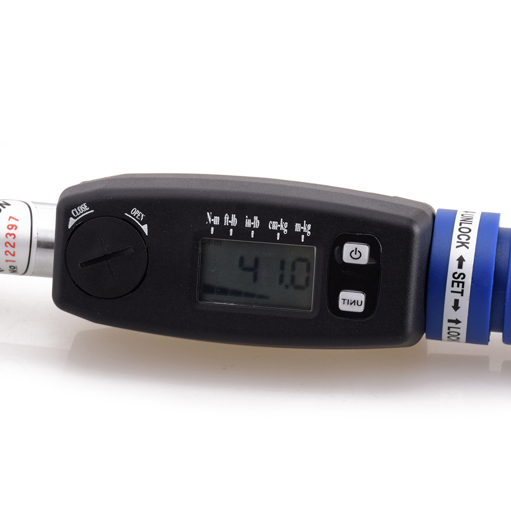 Buy High Precision Digital Preset Torque Wrench 10-60nm 3/8" Ratchet ...