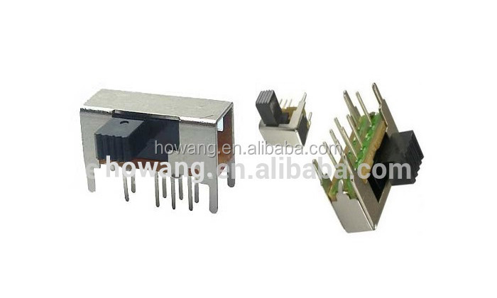 Buy High Quality Spdt Slide Switch 2p3t About 0.5a 50v Dc from HUIZHOU ...
