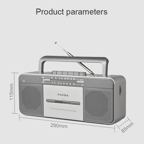Buy Home Used Popular Classic Big Cassette Tape And Fm Radio Portable ...