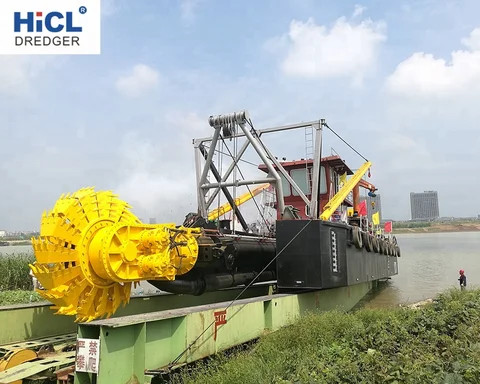 Buy Hwb800 7500m3/h Bucket Wheel Suction Dredger For Waterway Dredging ...