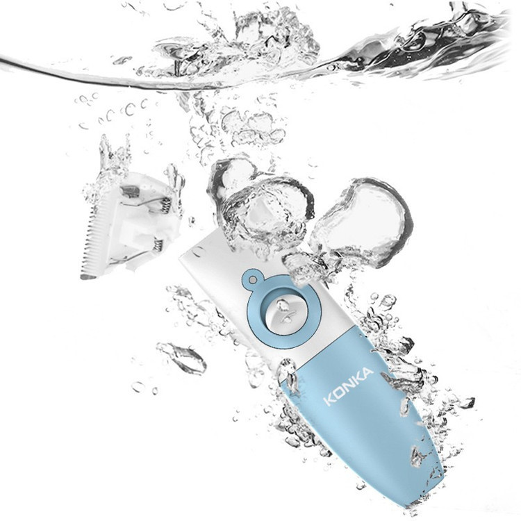 Buy Konka Usb Baby Electric Hair Trimmer Battery White Baby Hair ...