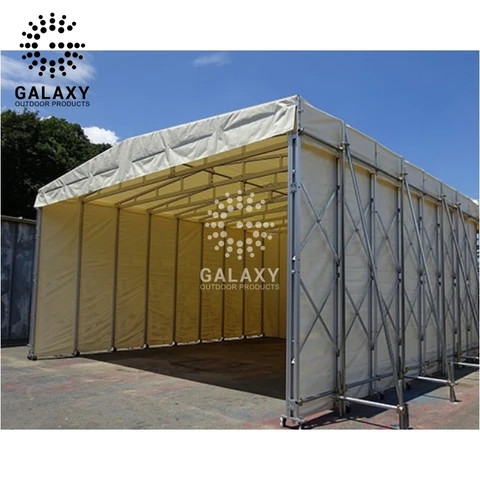 Buy Large Logistics Warehousing Electric Push-pull Shed Outdoor ...