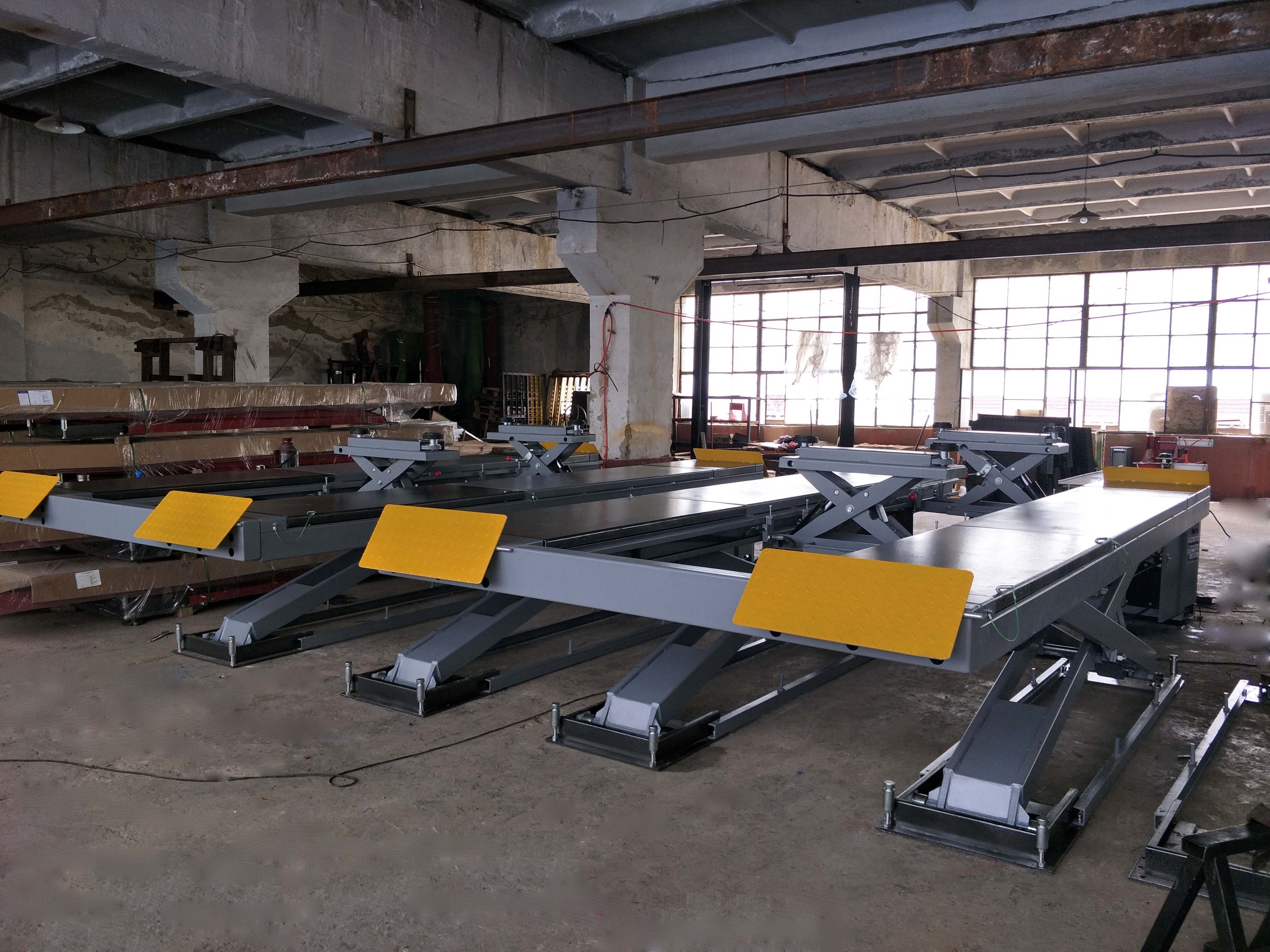 Buy Large Platform Low Profile Vehicle Wheel Alignment Scissor Lifts ...