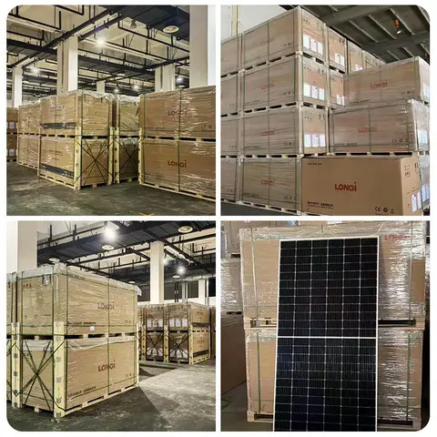 Buy Longi 590w Hi-mo7 Solar Panel Bifacial 565w 570w 575w 580w 585w 590 ...