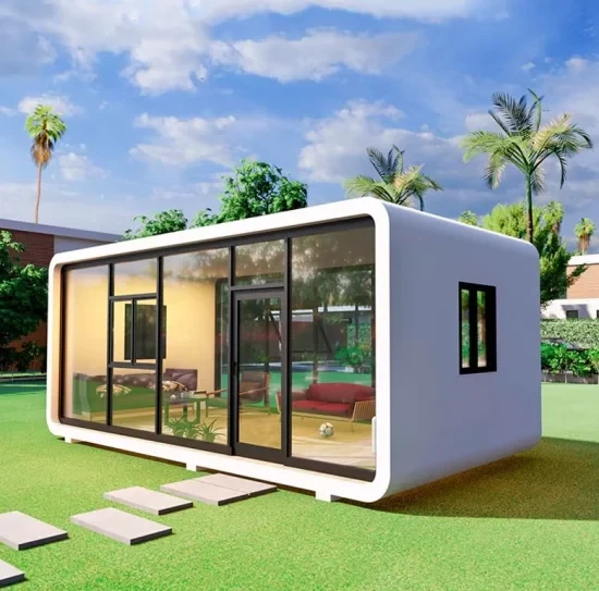 Buy Luxurious Prefab Pod Shaped Fireproof Prefabricated Movable Steel ...