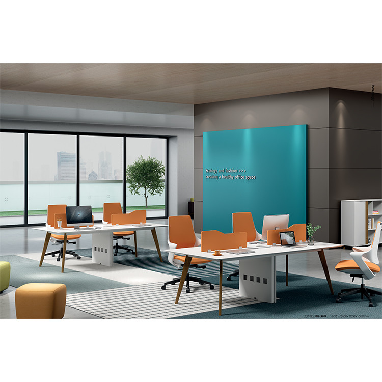 Buy Luxury High Tech Company Workstations Open Office Staff Workstation ...