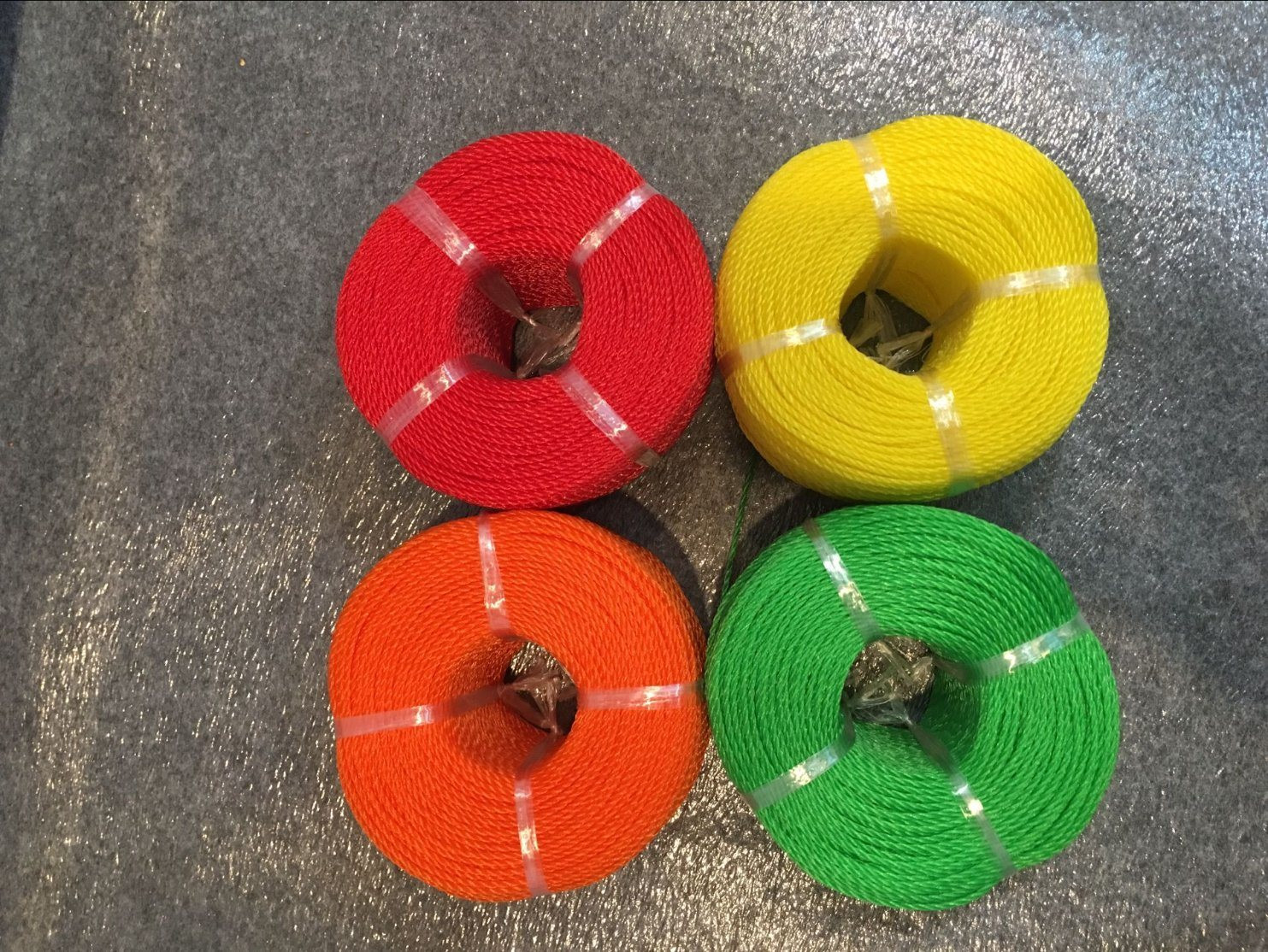 Buy Manufacture Hdpe Monofilament 3 Strands Twisted Rope Plastic Rope ...