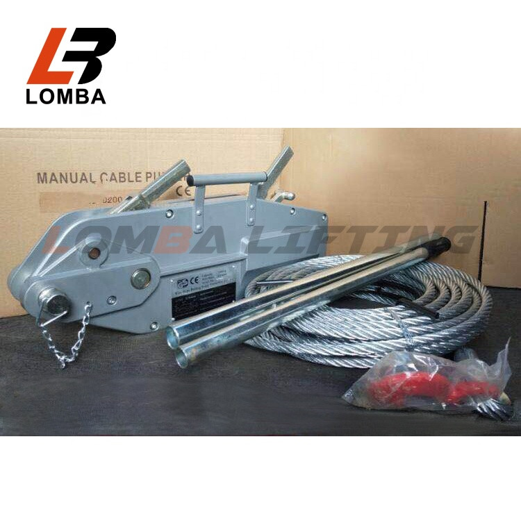 Buy Manufacturing Plant Hand Pulling Lever Wire Rope Winch Cable Tirfor ...