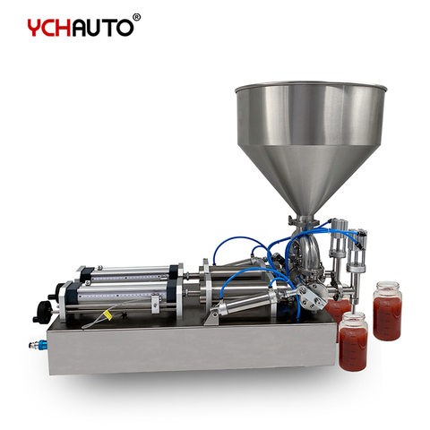 Buy No Dripping Semi-automatic Piston Paste Honey Shampoo Filling ...