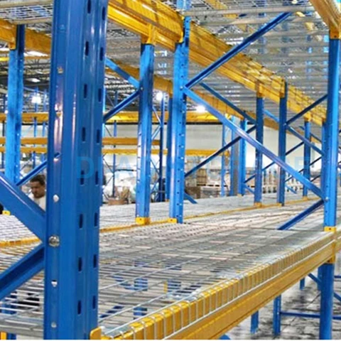 Buy Pallet Rack Steel Wire Mesh Decking Panels For Warehouse Pallet ...