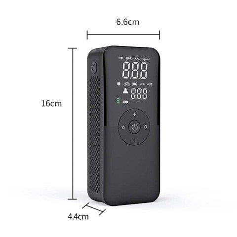 Buy Portable Wireless Air Compressor Power Bank Digital Display Tire ...