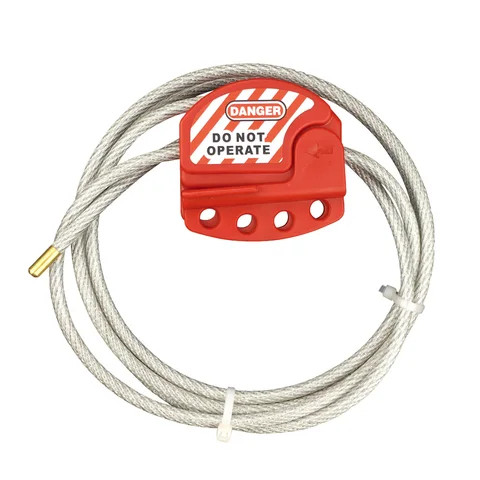Buy Qvand Adjustable Safety Valve Cable Lock Loto Wire Lockout Device ...