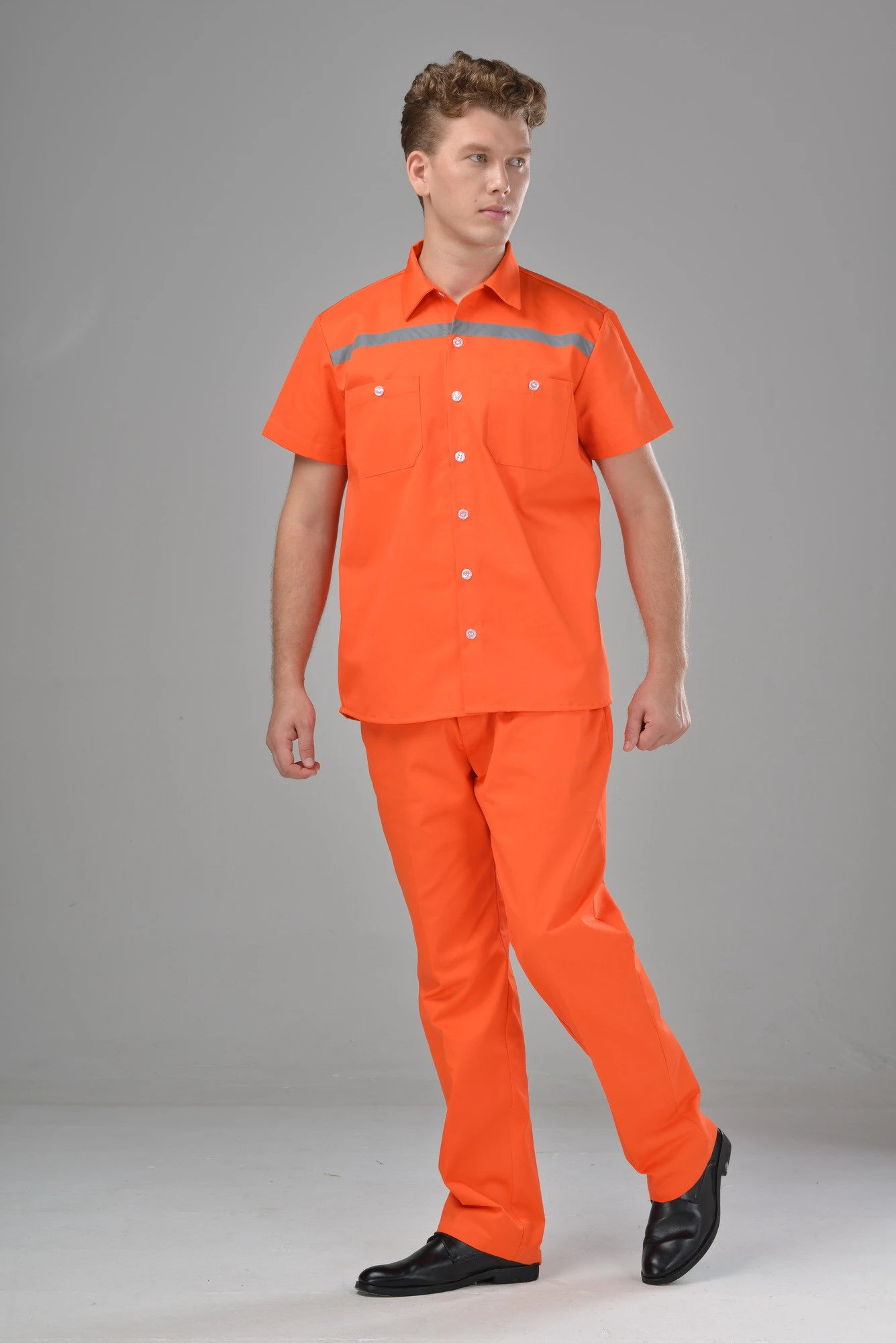 Buy Reflective Security Safety Working Uniform from Shandong Charming ...