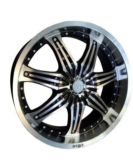 Buy Seven Spokes Tree Machined Line Alloy Wheel (ufo-1412) from UFO ...