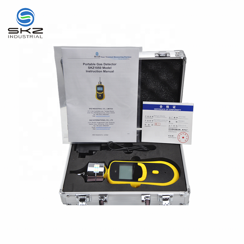 Buy Skz1050c-co H2s Ex O2 Multi Gas Detector Multiple Sensor Detector ...