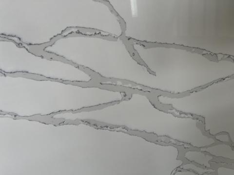 Buy Slab Kitchen Countertops Cut To Size Prefabricated Quartz Synthetic ...