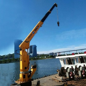 Buy Small Boat Crane Marine Deck Crane Marine Crane 6 Ton For Sale from ...