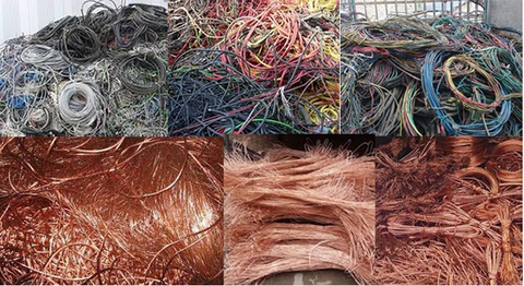 Buy Waste Copper Cable Wire Cutter Stripper Recycling Machine For ...