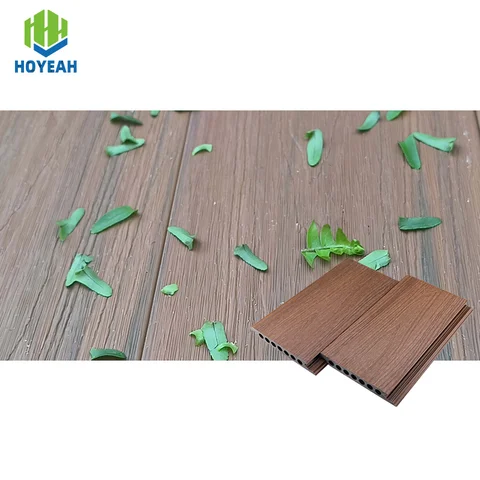 Buy Wpc Gapless Decking Seamless Wood Plastic Composite Deck Co-extruded Outdoor Waterproof ...