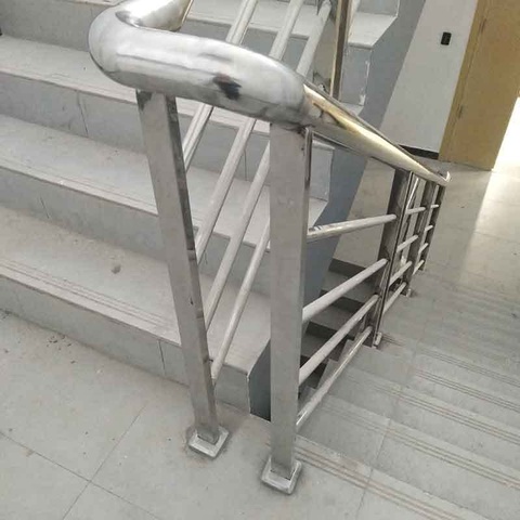 Buy Ydx Galvanized Steel Handrail Post Design Gold Color Stair Handrail ...