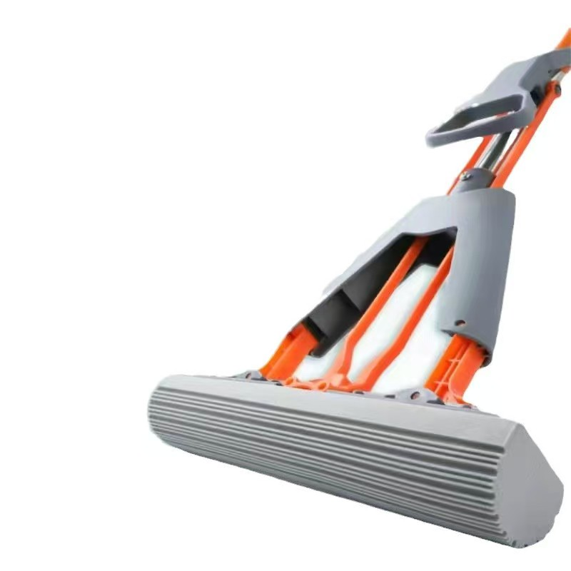 Buy Rubber Cotton Mop Hands Free Wet And Dry Dual Use One Mop Household ...