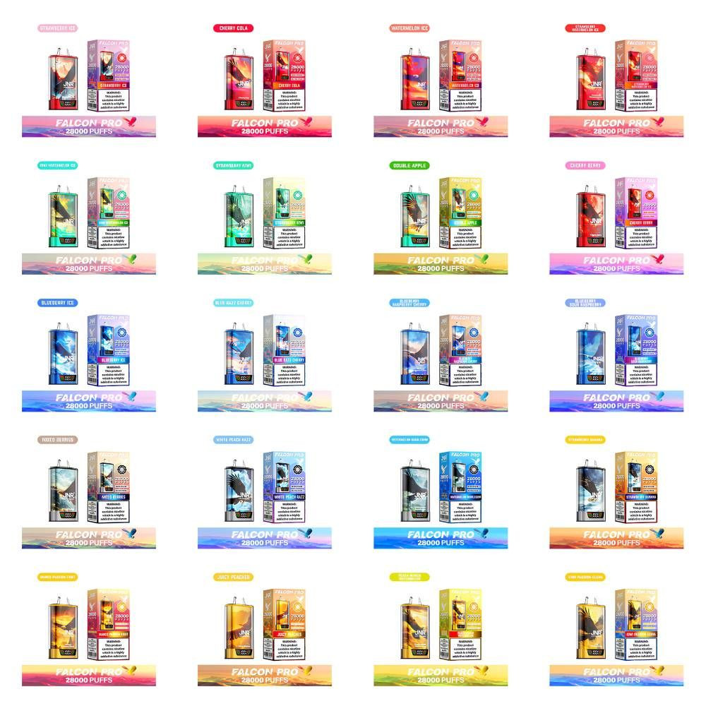Buy Jnr Falcon Pro 28000 Puffs Disposable Vape Box Of 10 - Jnr Vape ...