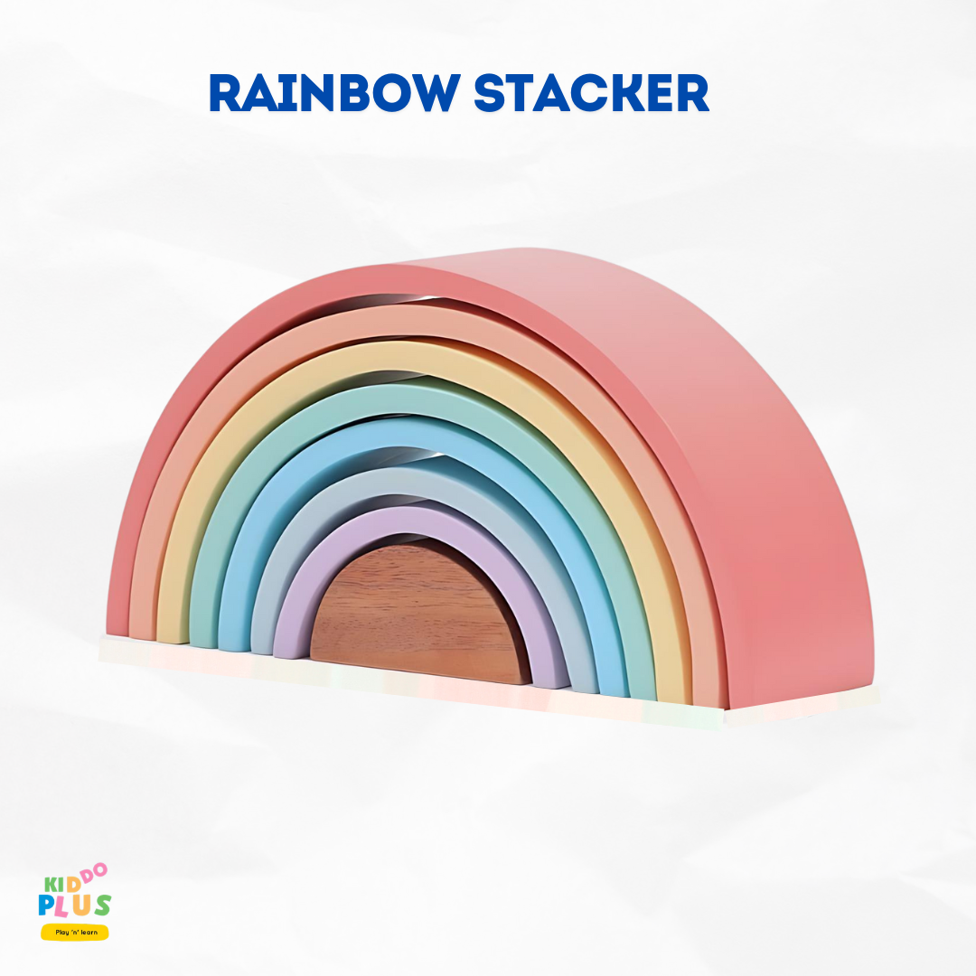 Buy Rainbow Stacker from The Kiddo Plus, India | Tradewheel.com
