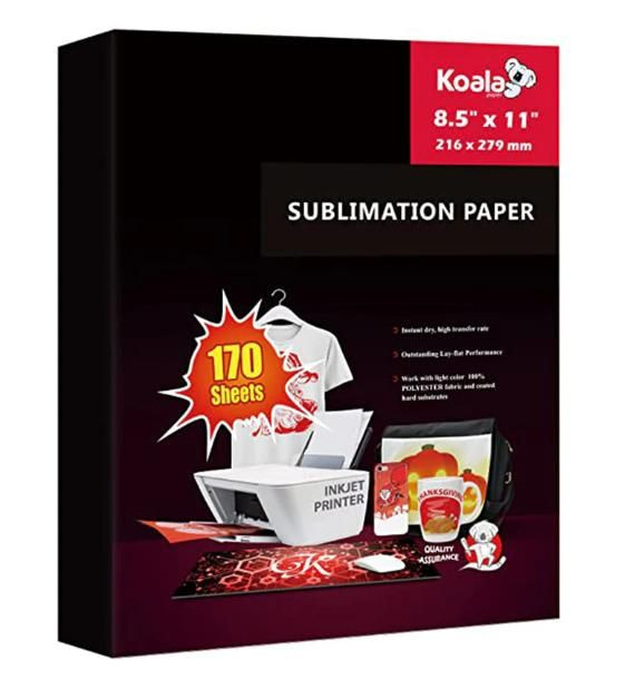 Buy Koala Sublimation Paper 100gsm For Inkjet Printer 170 Sheets from ...