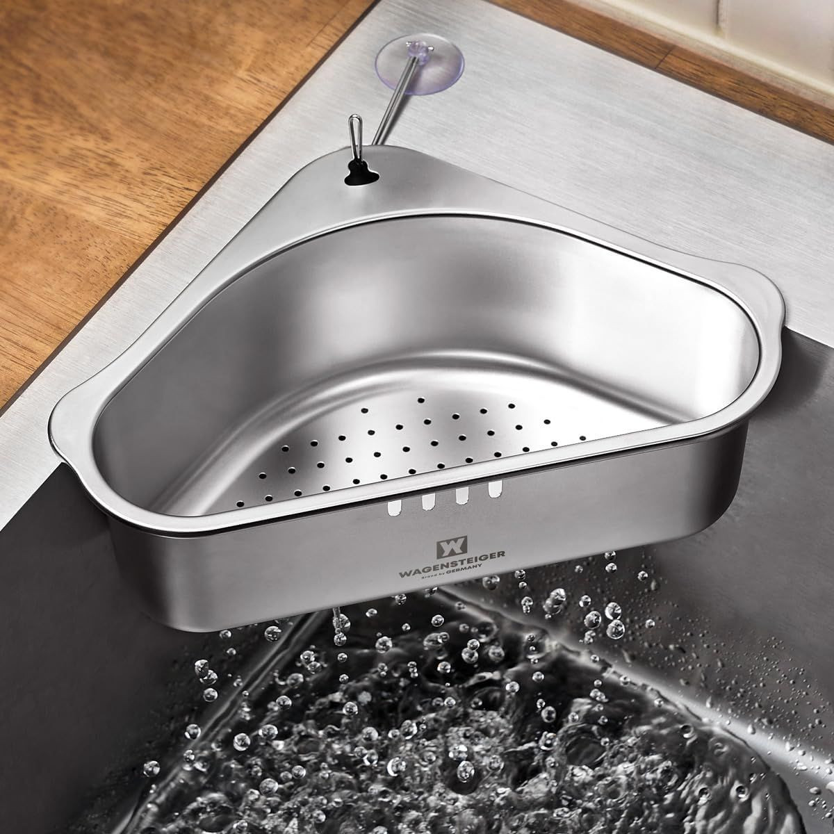 Buy Wagensteiger Stainless Steel Sink Colander - Sus304, Rust-resistant ...