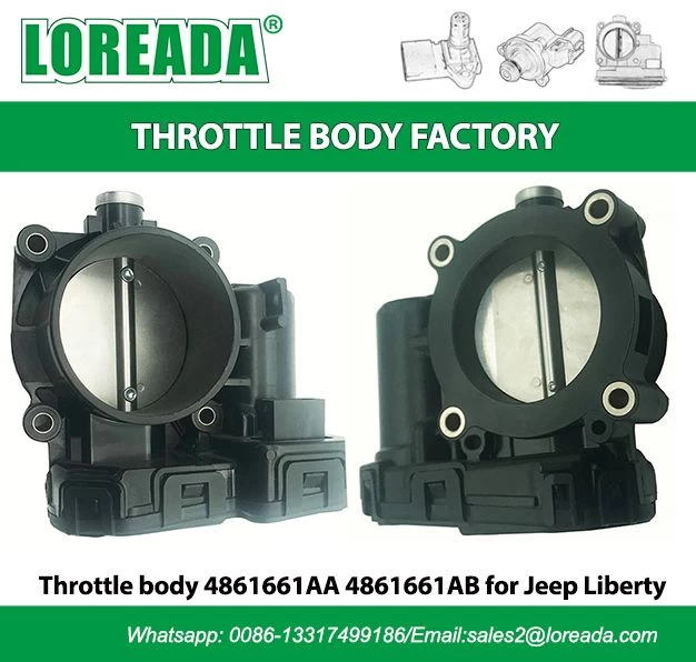Buy Loreada Throttle Body 4861661aa 4861661ab For Jeep Grand Cherokee ...