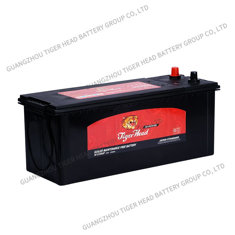 Buy Car Battery Tiger Head Th-n120mf 12v 120ah from Guangzhou Tiger ...